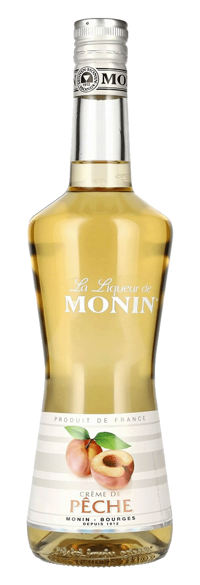Le Liqueur de Monin Peche Monin I Meraner Weinhaus